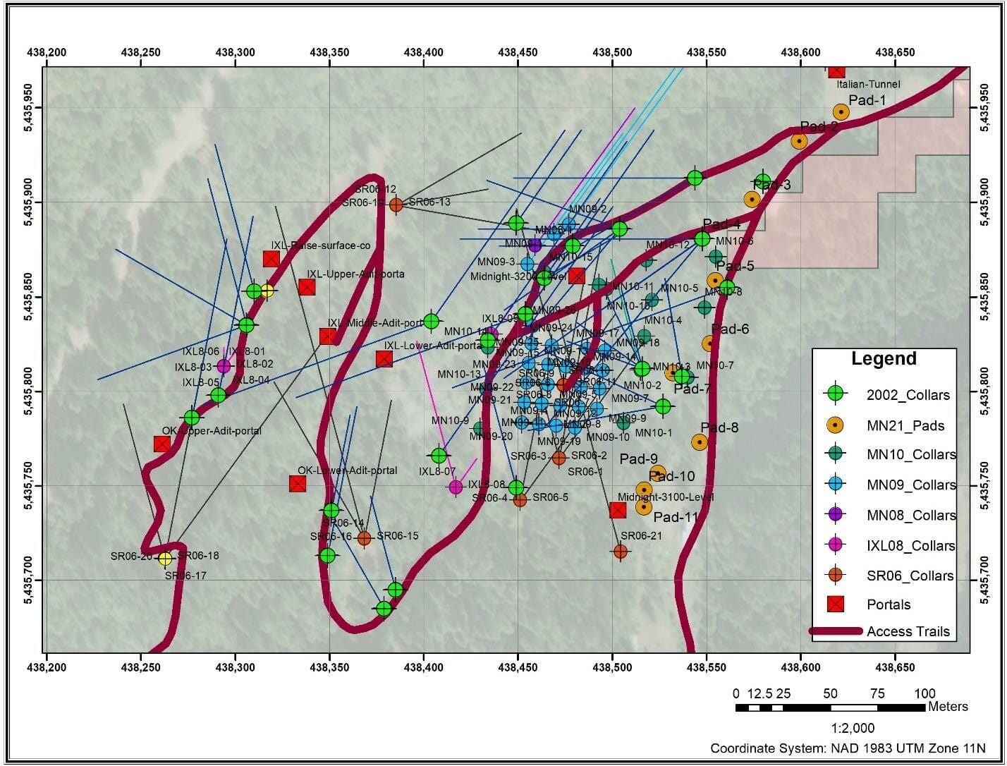 West High Yield W H Y Resources Ltd Drilling Intersects Visible